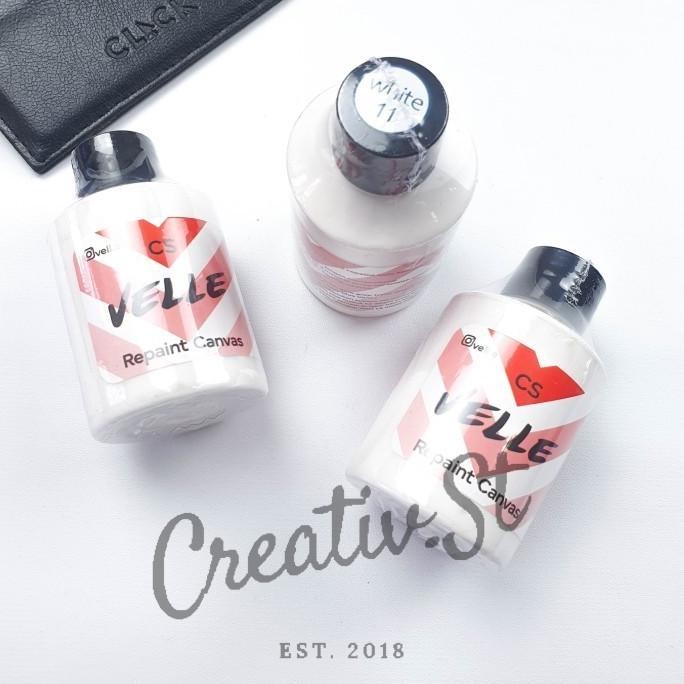 Jual VELLE CS CAT REPAINT SEPATU TOPI KANVAS RESTORASI 70 ML ORIGINAL ...