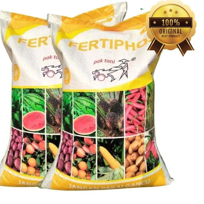 Jual Fertiphos 50 Kg Pupuk Pospat Produk Original Pabrik | Shopee Indonesia