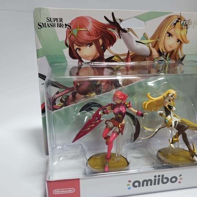 Jual Original Amiibo Super Smash Bros. Series Figure Pyra And Mythra ...