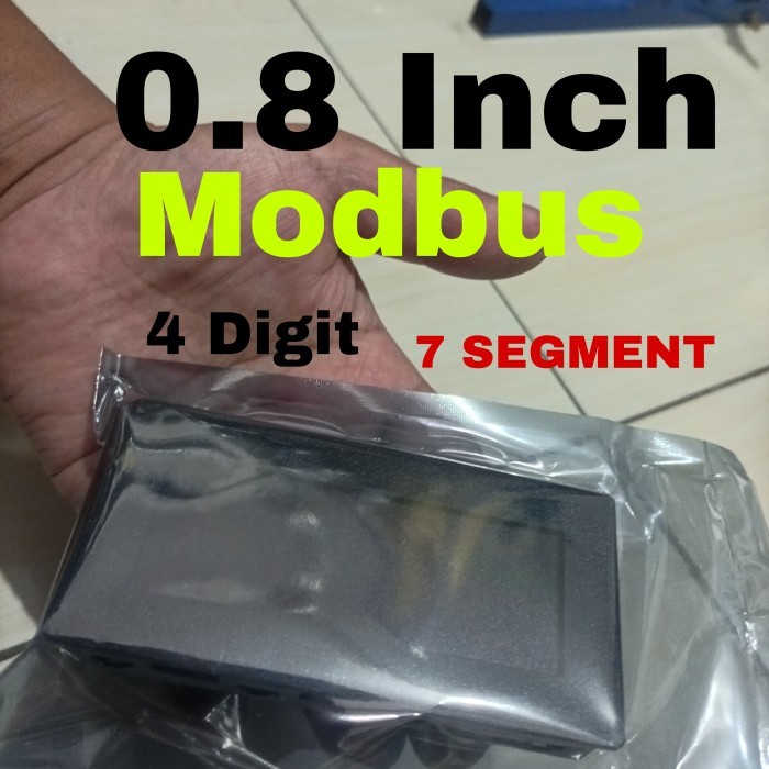 Jual Murah 7 segment 0.8 inch modbus rs485 plc arduino display counter ...