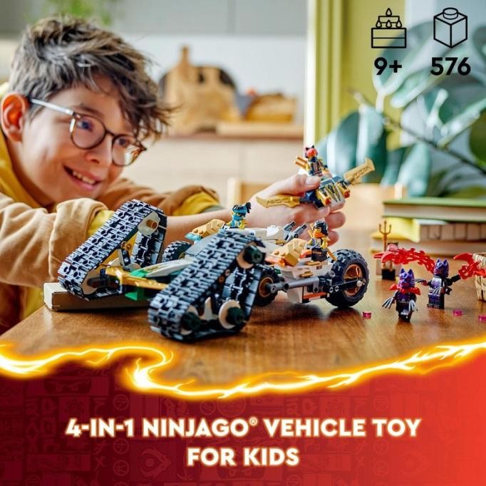 Jual Sale! Lego Ninjago 71820 Ninja Team Combo Vehicle (576 Pieces ...
