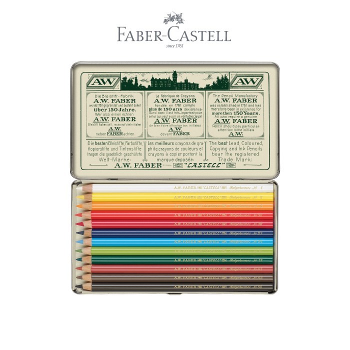 Jual Faber-Castell Polychromos Colour Pencil 111th anniversary tin of ...
