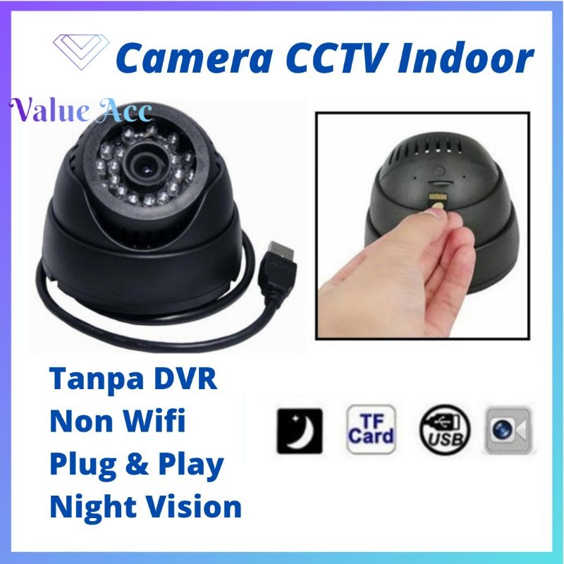 Jual Camera CCTV Indoor Memory Kamera MMC Tanpa DVR | Shopee Indonesia