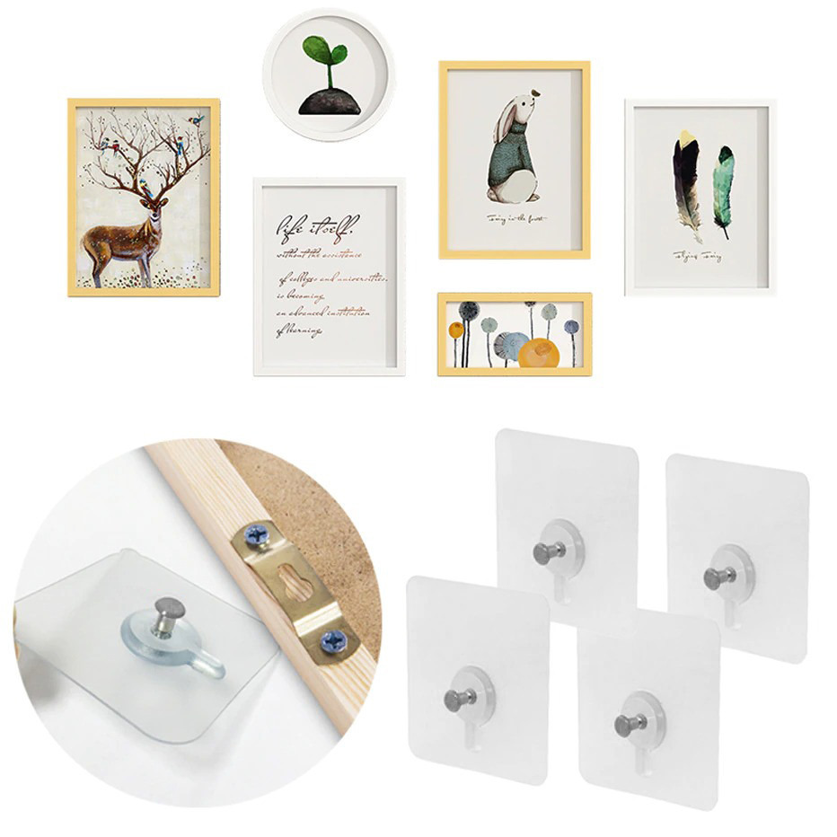 Jual Basedidea Gantungan Frame Foto Lukisan Photo Frame Wall Hanger 4 ...