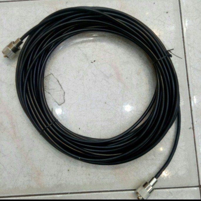 Jual Kabel RG 5/8 Plus Konektor ( 10 Meter ) | Shopee Indonesia