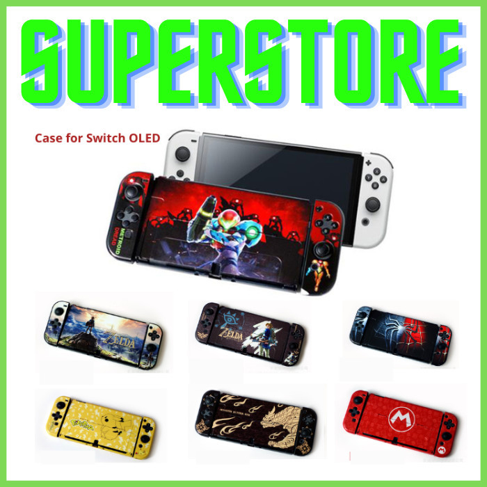 Jual TERBARU Casing Case Protectiv Nintendo Switch OLED Pokemon Zelda ...