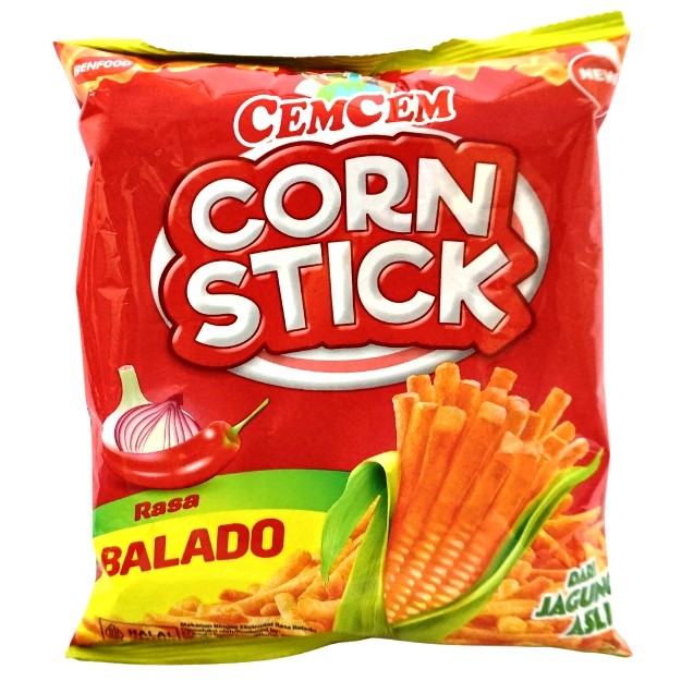 Jual S25050 CEMCEM CORN STICK BALADO SNACK 60GR MAJU BERSAMA (20250326 ...