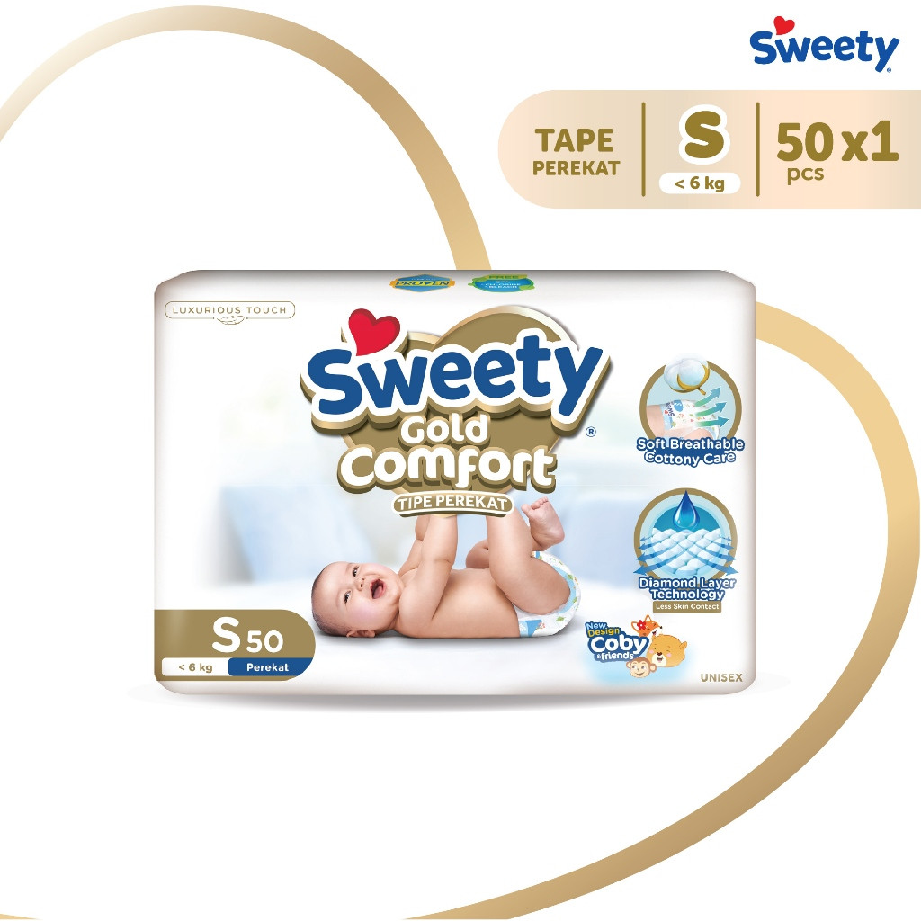 Jual Sweety Gold Comfort S 50s | Shopee Indonesia