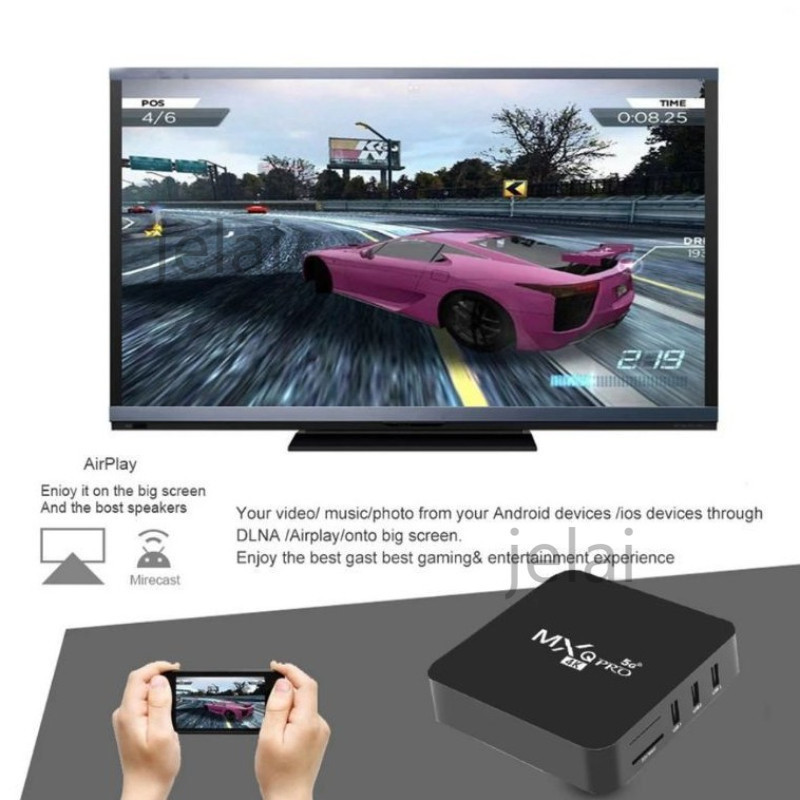 Jual MXQ Pro 4k 5g 16g+256gb Android 11 Stb Android TV Set Top Box Tv Digital Box TV Tabung ...