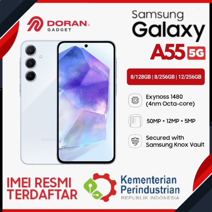 Jual HARGA DISC - Samsung Galaxy A55 5G FHD Plus Super Amoled NFC 5000 mAh-Garansi Resmi ...