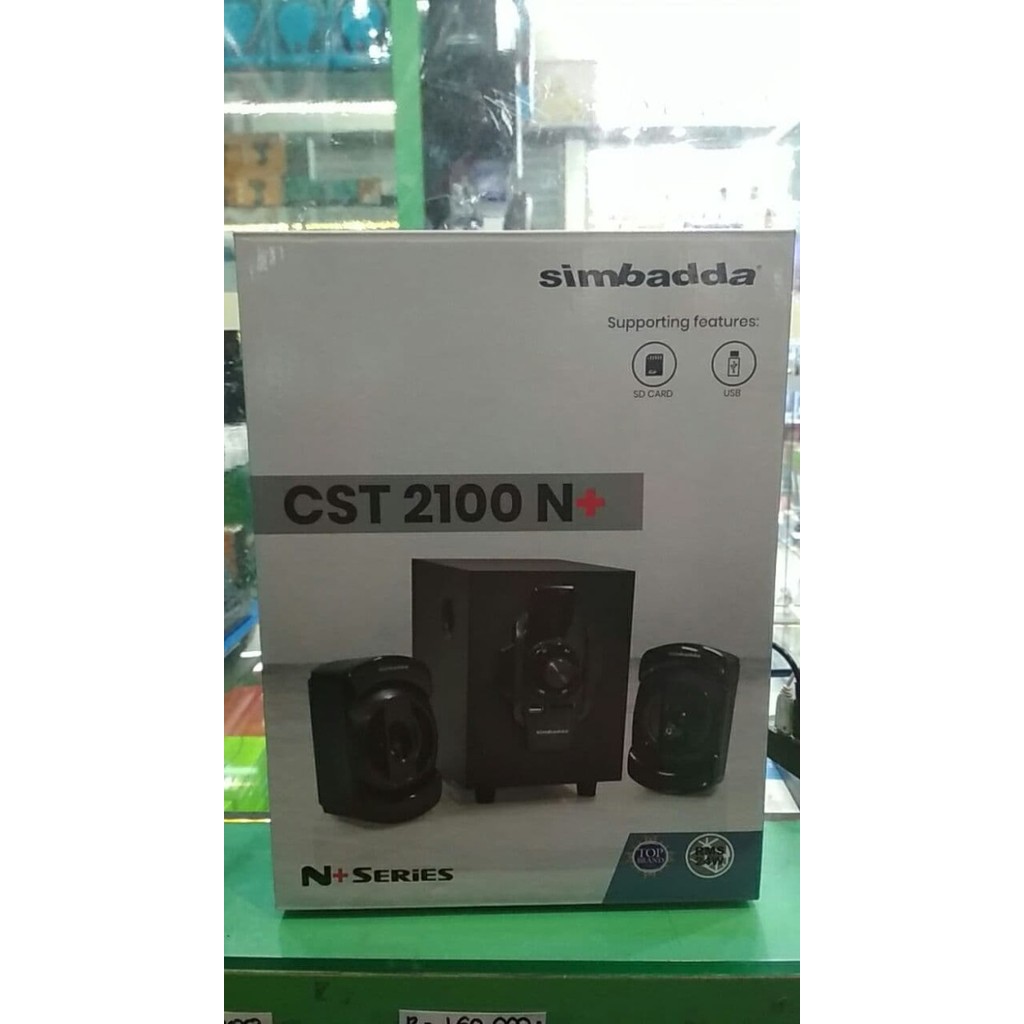 Jual Speaker Aktif Simbadda CST 2100N+ Bluetooth USB FM Radio | Shopee ...