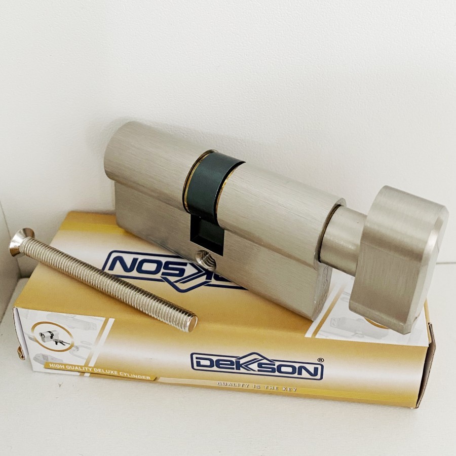 Jual Cylinder Dekkson BK 60mm Silinder Dekson BK 60mm Kunci Knop Putar Cyl BK DL 60 SN Dekkson ...