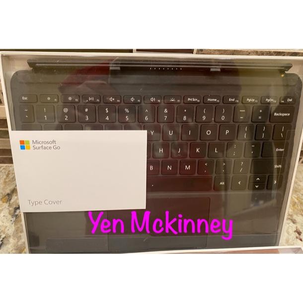 Jual Microsoft Surface Go 1 2 3 4 Keyboard Type Cover Alcantara Original Terlaris Shopee