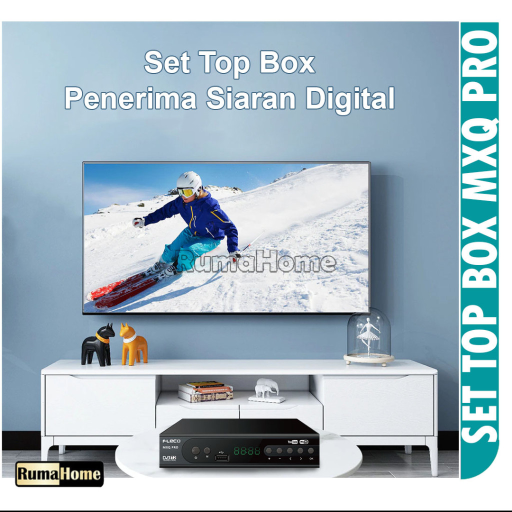 Jual Set Top Box TV Digital SNI STB Fleco MXQ PRO Full HD 1080p STB TV ...