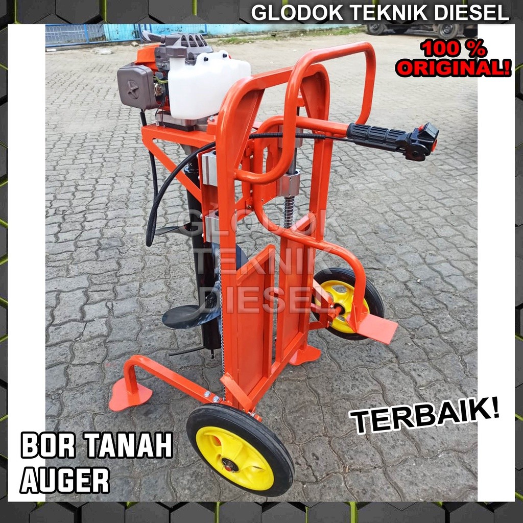Jual Mesin Bor Tanah Earth Auger MATSUMOTO MED 680 WF Drill 14 Inch 400 ...