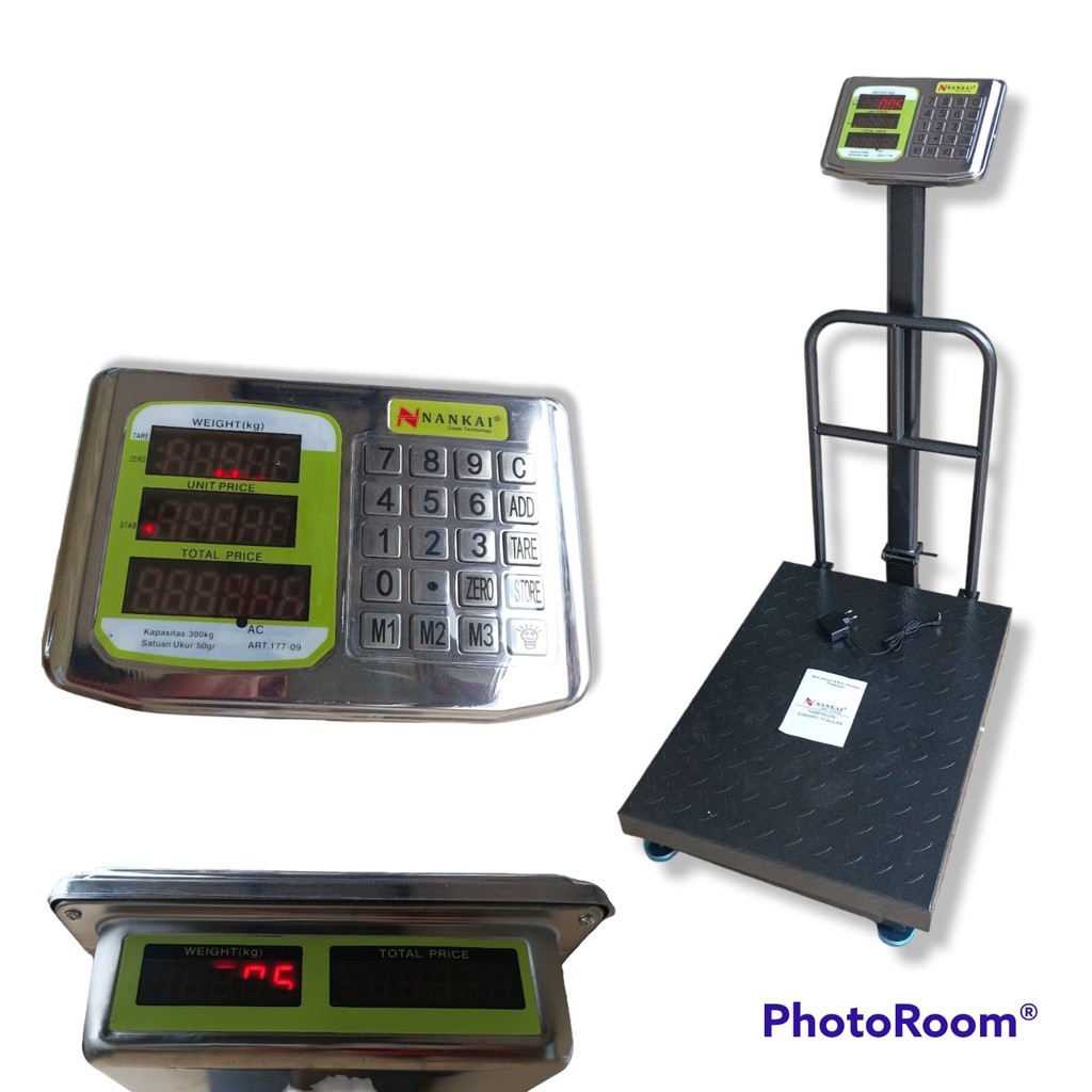 Jual Timbangan Duduk Digital Rail Nankai 150KG /300KG Timbangan Digital Nankai 150 Kg/300KG ...