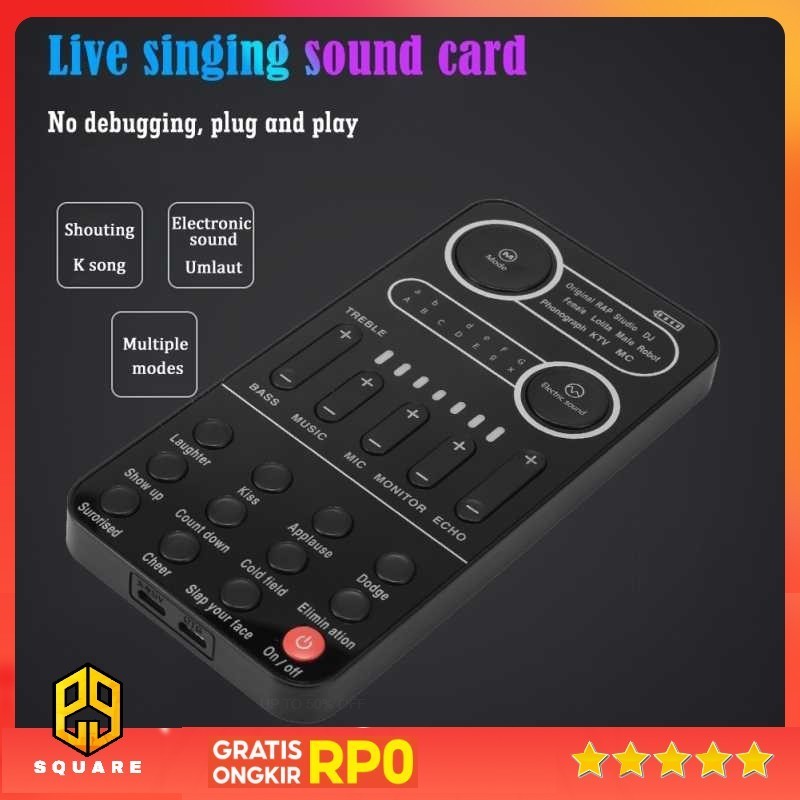 Jual Myazs Voice Changer Sound Effect Live Portable Alat Perubah Suara ...