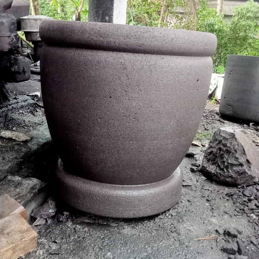 Jual POT BATU MERAPI UNIK tinggi 60 cm | Shopee Indonesia