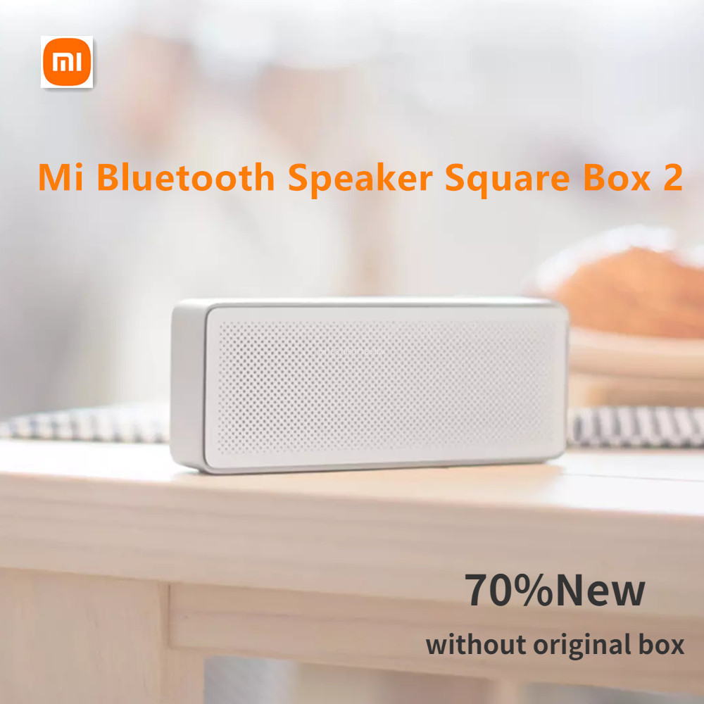 Jual 70% New Mi Bluetooth Square Box Speaker 2 Stereo | Shopee Indonesia