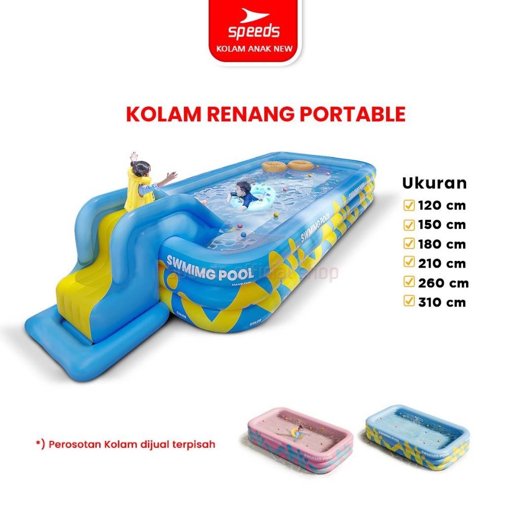 Jual SPEEDS Kolam Renang Anak Inflatable Swimming Pool Ukuran Jumbo ...