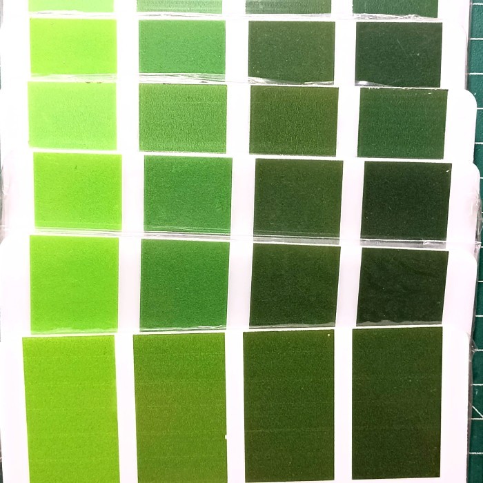 Jual PROMO! BWD 4 chart (Bagan Warna Daun) untuk tanaman padi versi ...