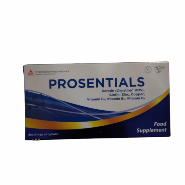Jual Prosentials @ 30 kapsul membantu memelihara kesehatan kulit ...