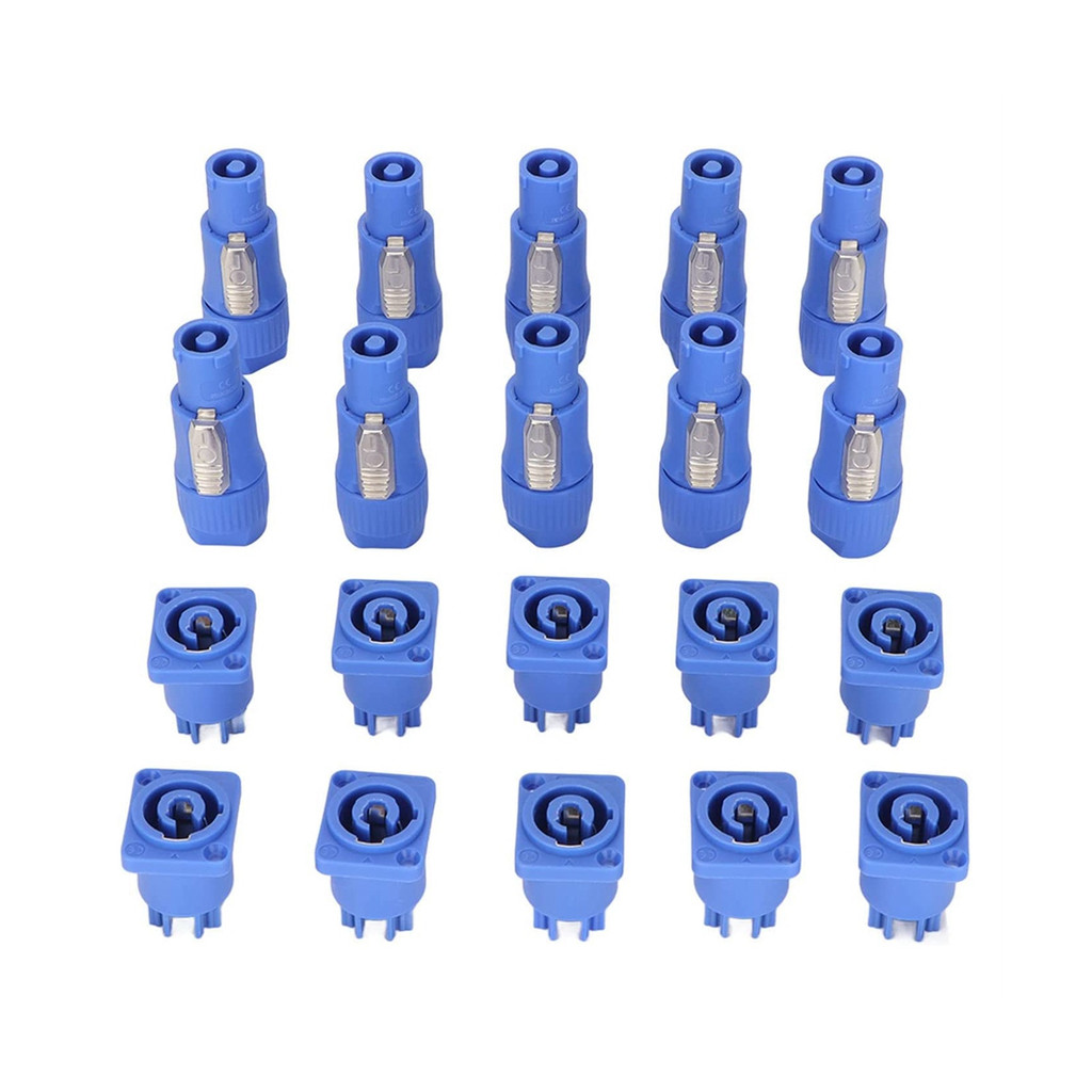 Jual 3 Pin AC Power Con Ma and Fema Head Connectors, Signal | Shopee ...