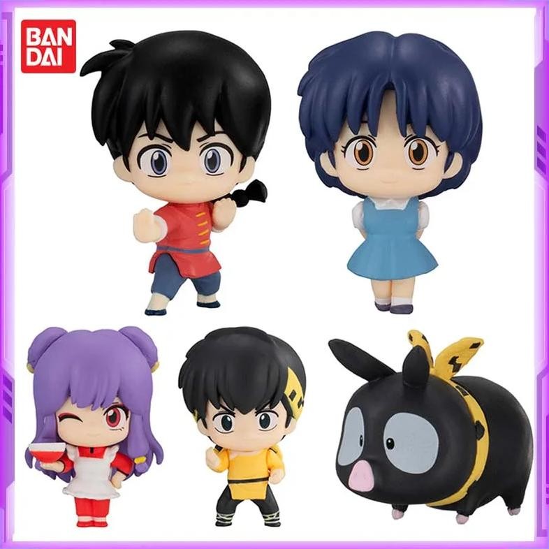 Jual Original Bandai Gachapon Ranma 1/2 Ranma Tendou Akane Hibiki Ryoga ...