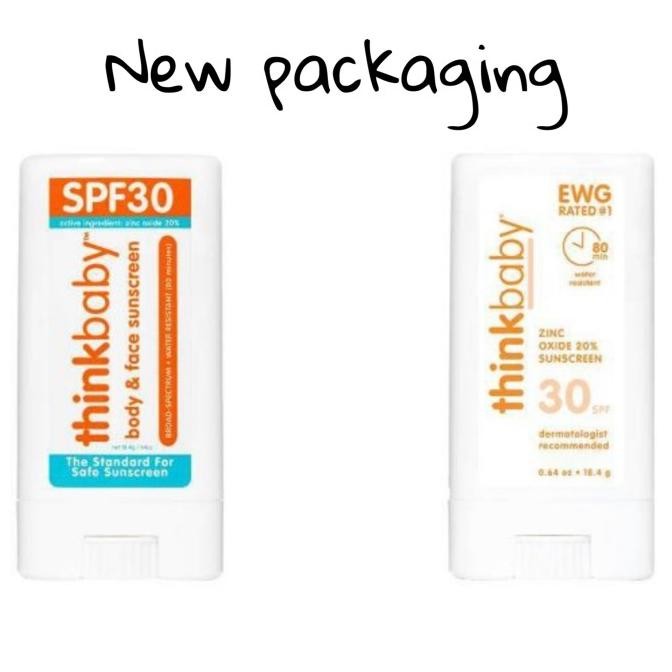 Jual Think Thinkbaby Sunscreen Stick SPF 30 18gr Zinc Oxide Water ...