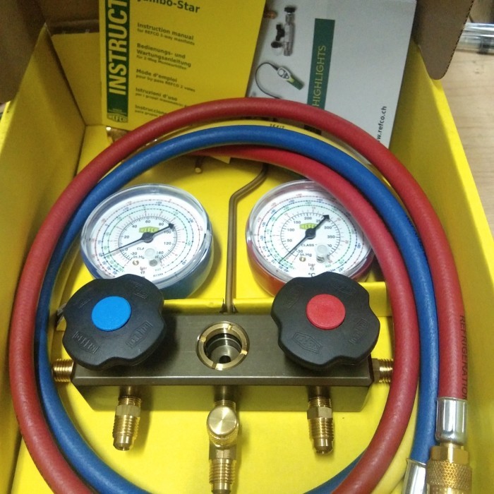 Jual Promo Manifold Refco R22,R404,R134 ( Original) | Shopee Indonesia