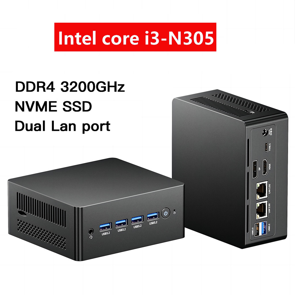 Jual N305 Windows 11 PRO Mini PC Intel i3-N305 DDR4 3200GHz 2280 ...