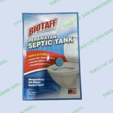 Jual bio taff perawatan septic tank tablet | Shopee Indonesia