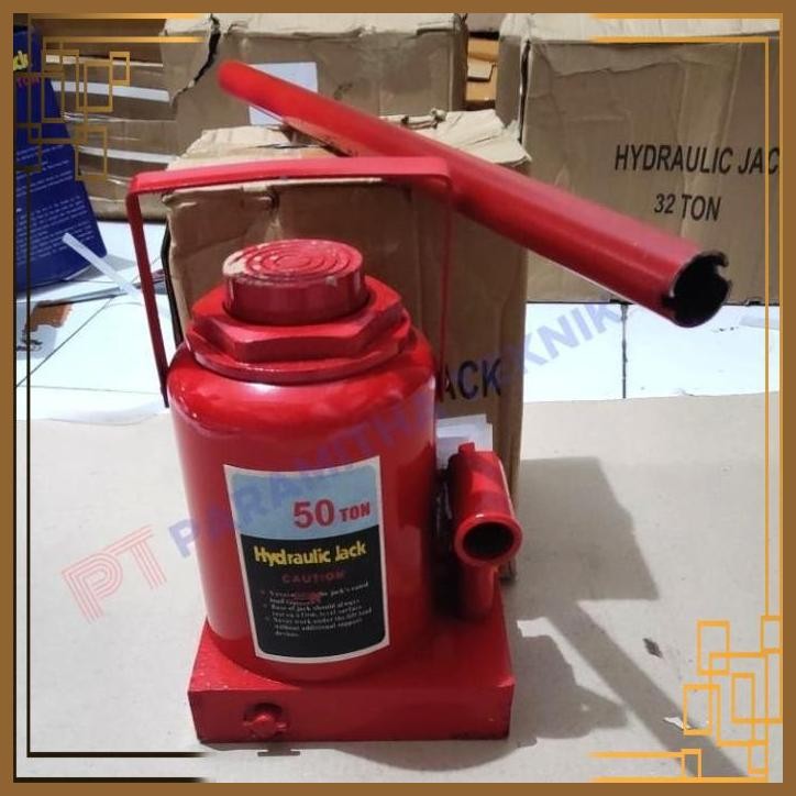 Jual [PMT] Dongkrak Botol 50 ton / hydraulic jack / hidrolik truk mobil ...