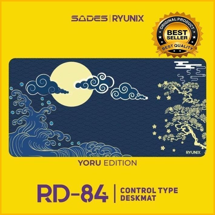 Jual Sades Ryunix Rd-84 Yoru Edition Deskmat Mousepad Gaming Control ...