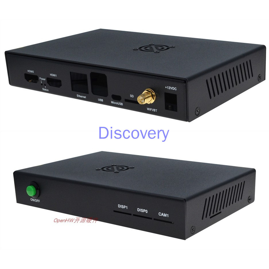 Jual RaspberryPi CM4 CM4IO Metal Shell Matte Oxide Black with | Shopee ...