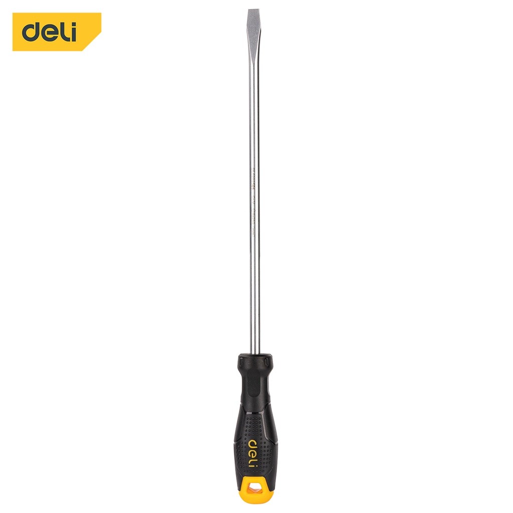 Jual Deli Phillips Screwdriver / Obeng Plus Minus PH3 8 x250mm Perkakas ...