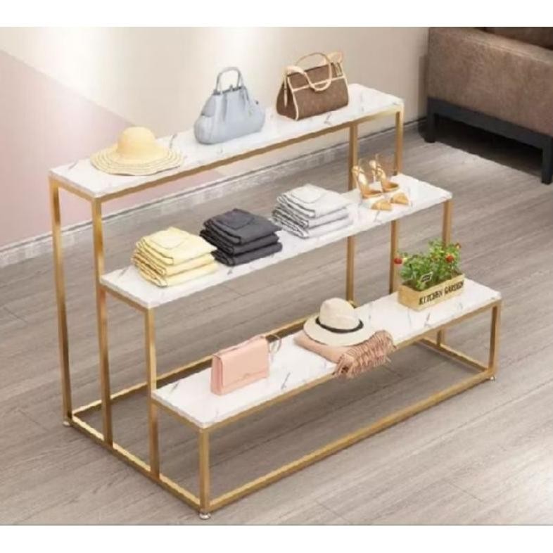 Jual GIOR DISPLAY RAK SUSUN/DISPLAY RAK 3TINGKAT/RAK SERBAGUNA | Shopee ...