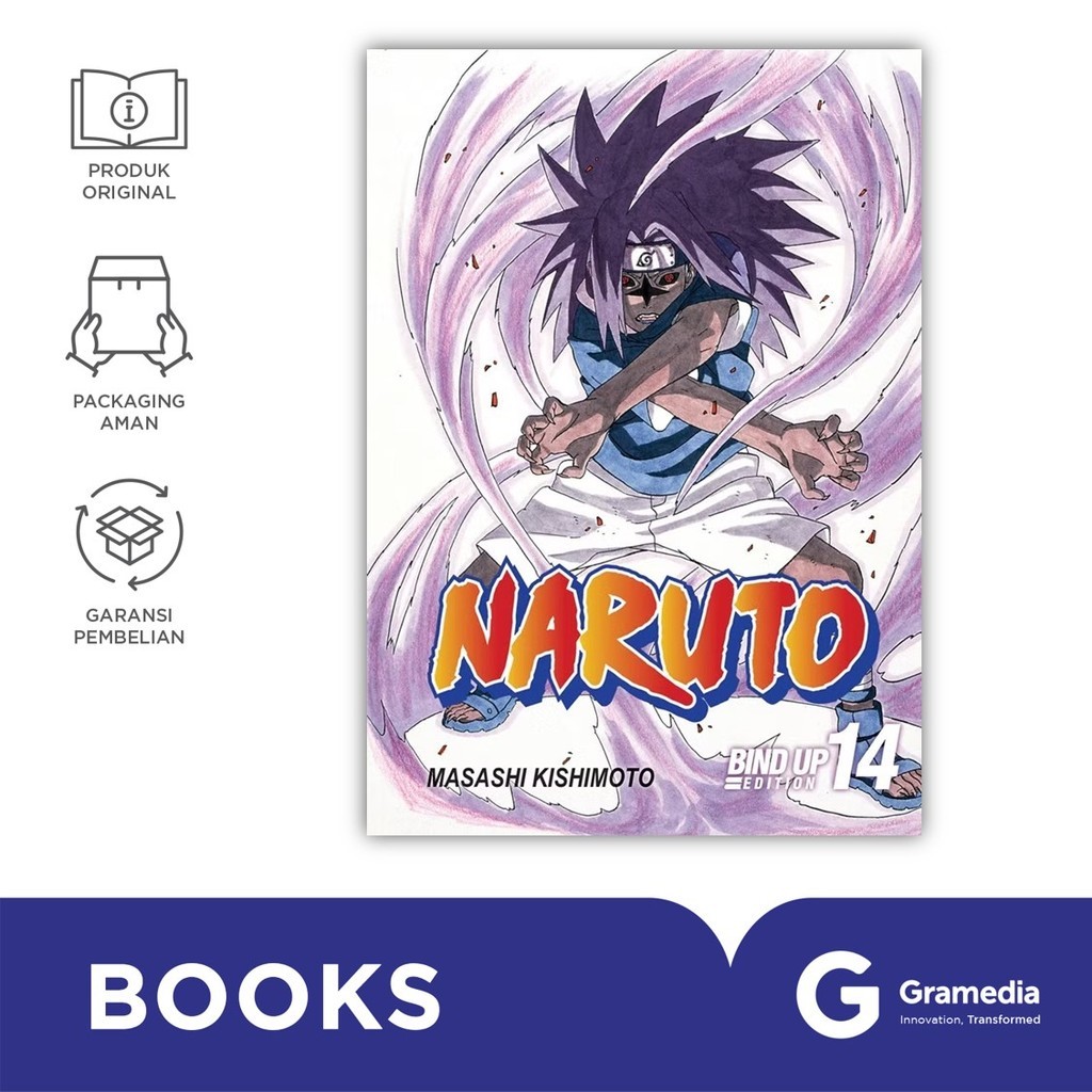 Jual Naruto Bind Up Edition 14 ( MASASHI KISHIMOTO ) | Shopee Indonesia