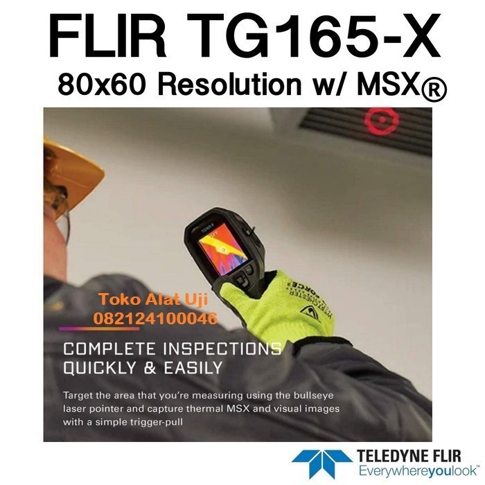 Jual Thermal Camera Imaging Flir TG165-X - MSX | Shopee Indonesia