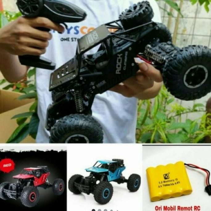 Jual mobil remote control offroad RC 4WD rock crawler besar TOKIN 1 : ...