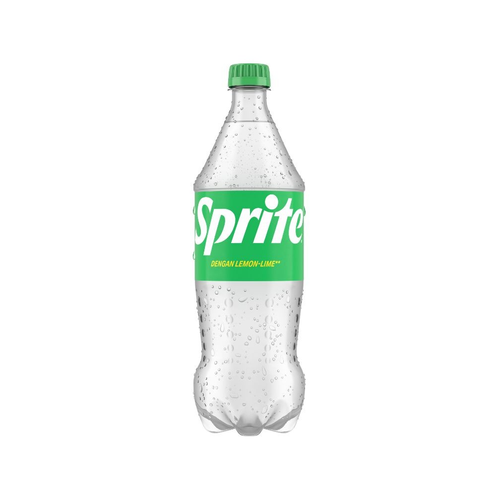 Jual Sprite Minuman Soda Jeruk Nipis & Lemon Botol 1 liter | Shopee ...