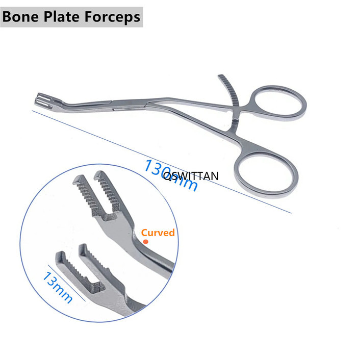 Jual Stainless Steel Bone Plate Forceps Orthopedic Forceps Bone Holding ...
