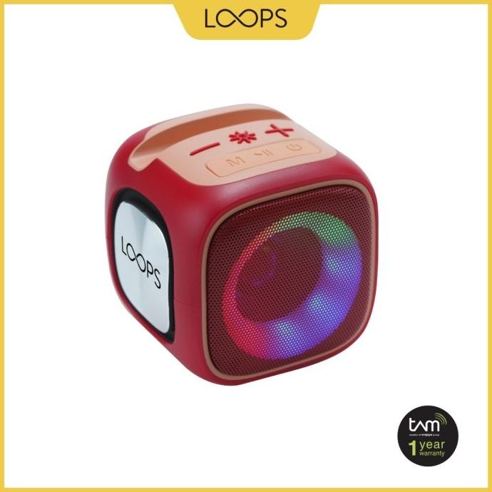 Jual Murah Loops Micube Portable Speaker X11 - Red | Shopee Indonesia