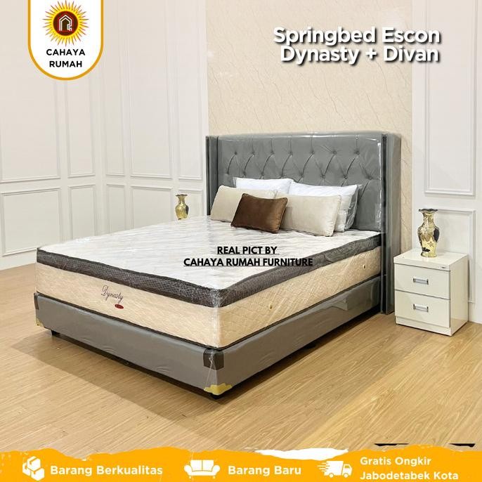 Jual SPRINGBED ESCON DYNASTY + DIVAN AYANA | CAHAYA RUMAH FURNITURE ...