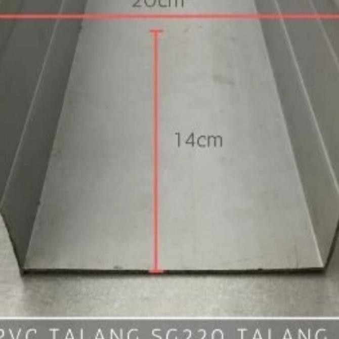 Jual Promo Talang Air Per Meter PVC Kotak SG 220 8" 8 Inch COD | Shopee ...