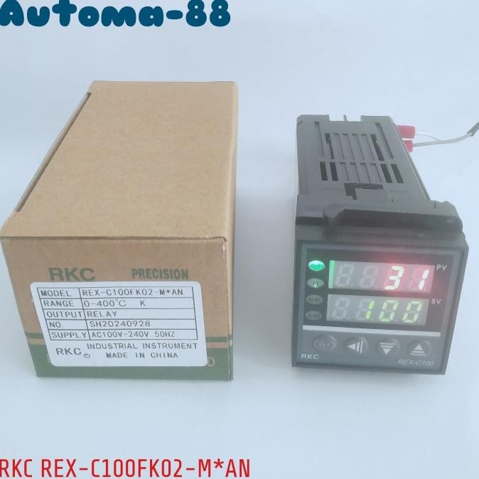 Jual REX-C100 C-100 THERMOSTAT RELAY OUTPUT PID TEMPERATURE CONTROLLER SUHU ORIGINAL DAN ...