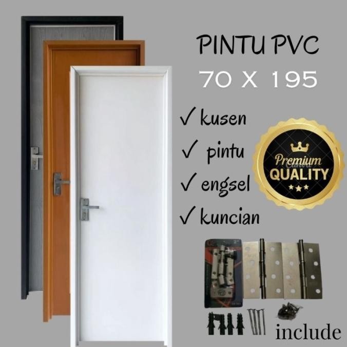Jual Zessen - Pintu Kamar Mandi PVC Tebal Minimalis Ekonomis Kualitas ...