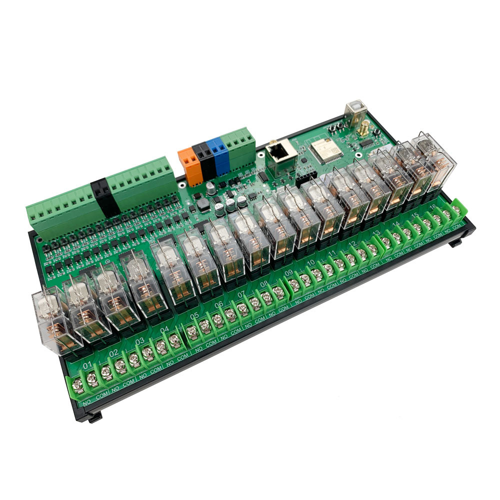 Jual KC868-E16T 16A Tuya ESP32 Din Rail Relay Module Board Ethernet ... Jual KC868-E16T 16A Tuya ESP32 Din Rail Relay Module Board Ethernet ...