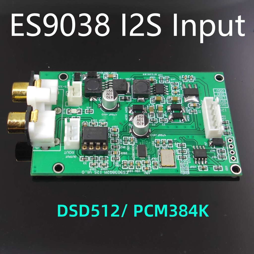 Jual ES9038 I2S Decoder Board DSD512 Upgrade Decoder DAC | Shopee Indonesia