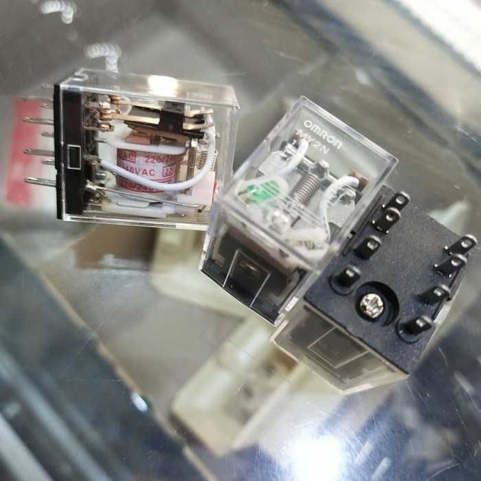 Jual Relay Omron Original My2N/My2 24Vdc,12Vdc,220Vac,24Vac/Relay My2 ...